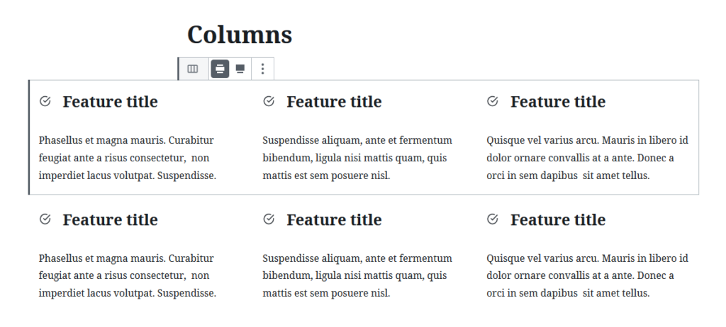 How to make columns in WordPress without plugin • AitThemes