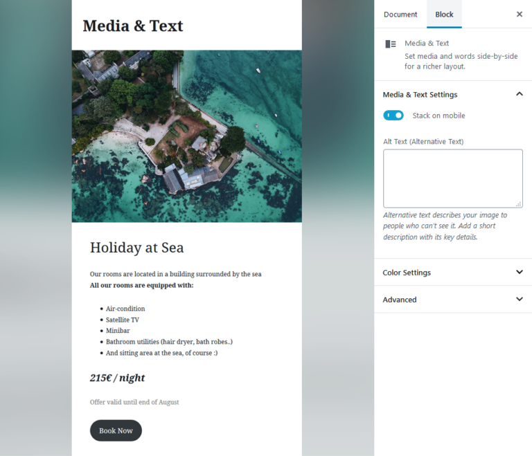 4 Ways to Wrap Text Around Image in WordPress • AitThemes