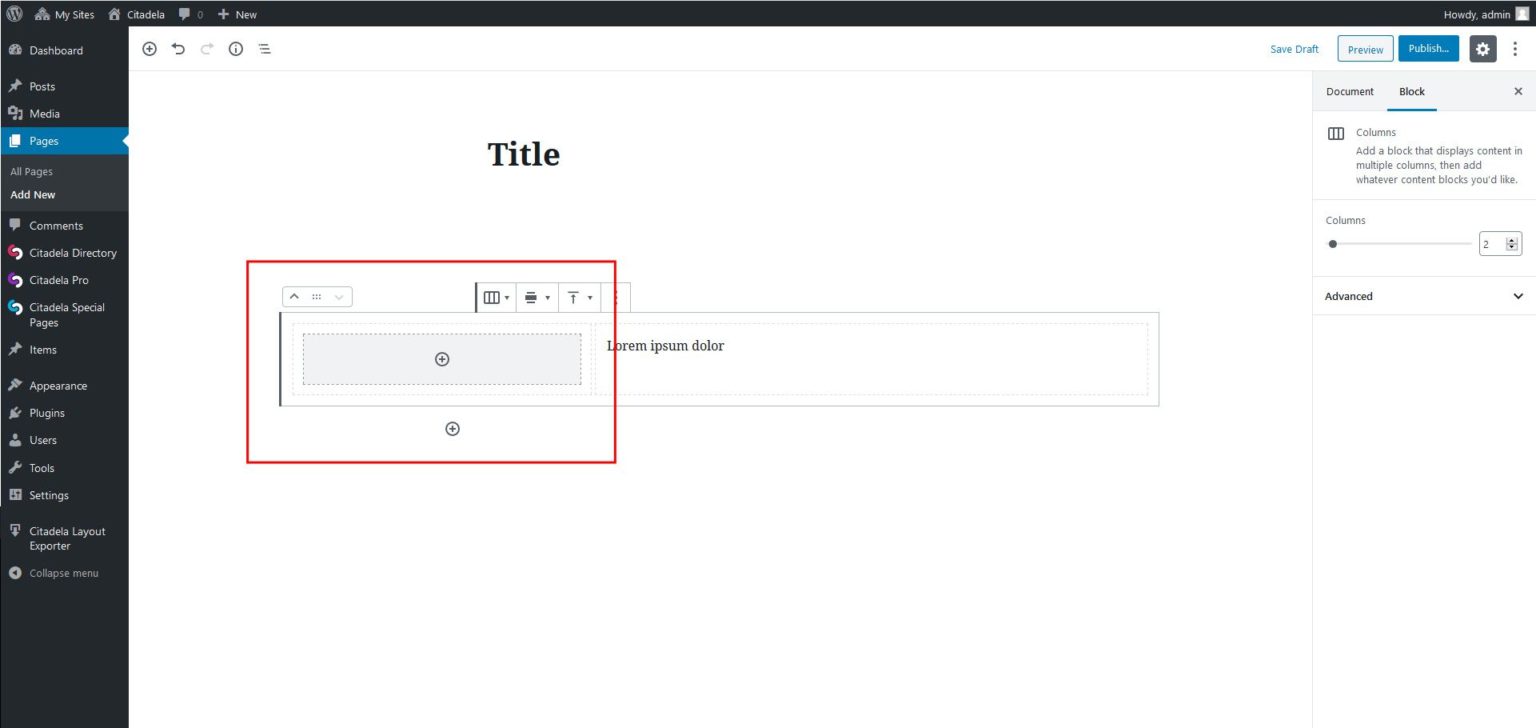 How to make columns in WordPress without plugin • AitThemes