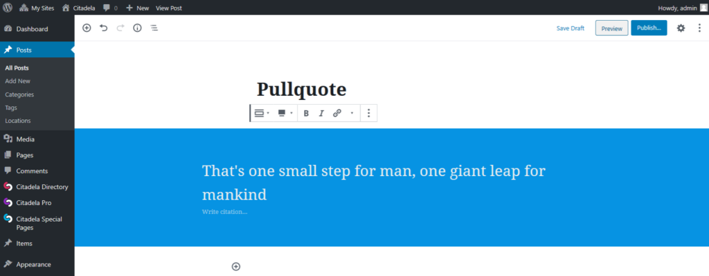 Highlighting content in WordPress: Blockquote vs. Pullquote • AitThemes