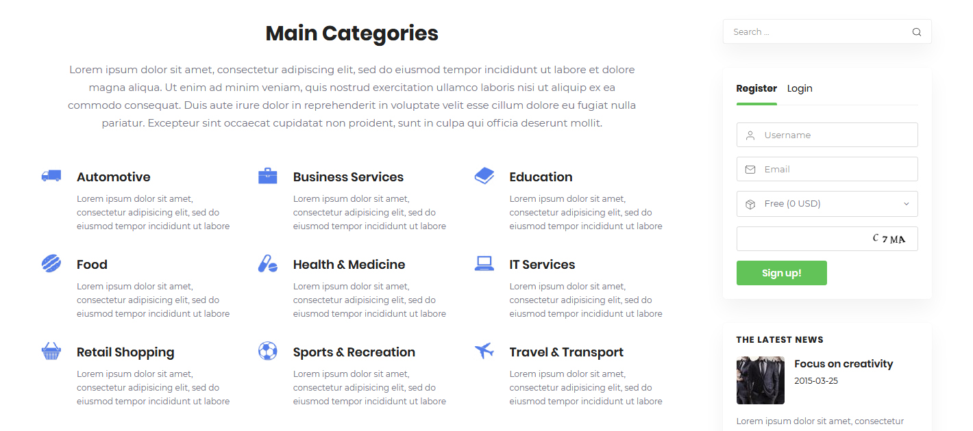 DirectoryPRO: WordPress Directory Theme (updated in 2020)