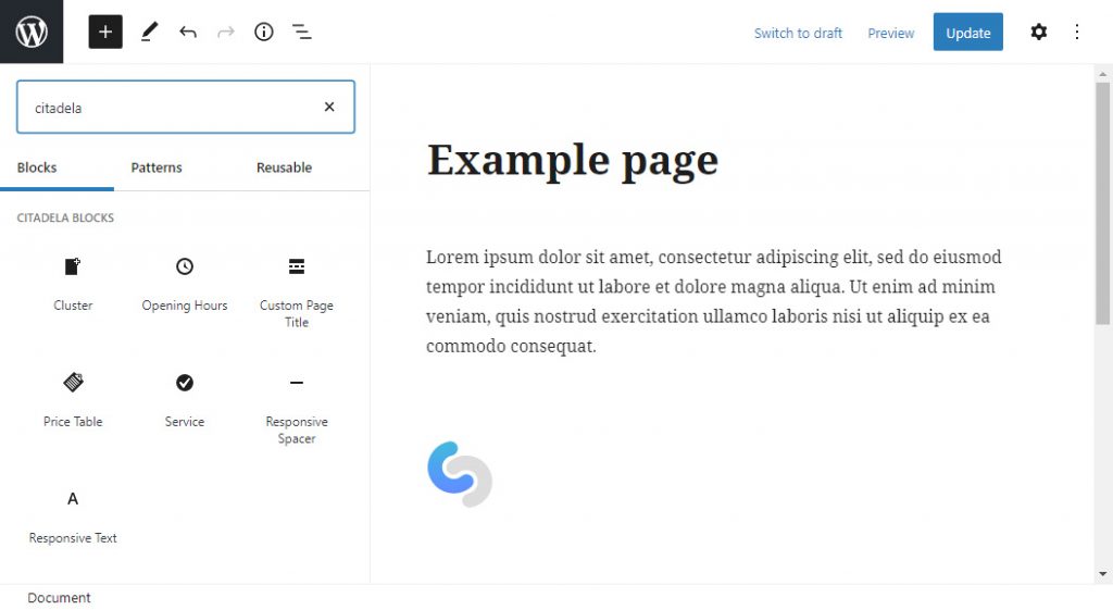CitadelaWP Pro: layout customization for CitadelaWP WordPress theme