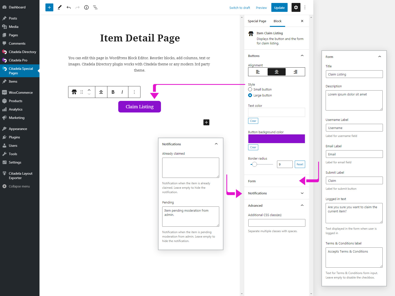 Claim Listing directory feature • AitThemes