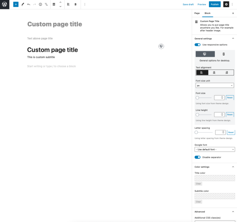 How to set Custom Page Title in WordPress • AitThemes