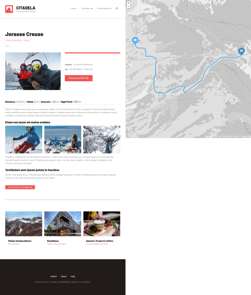 Travel & Tourism WordPress Theme • AitThemes