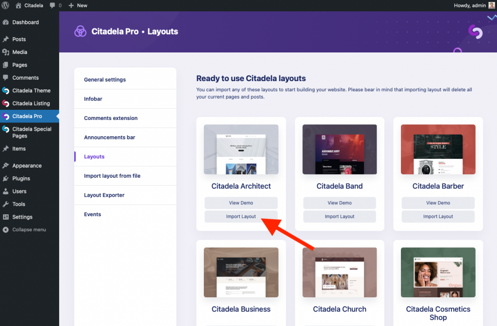 How to download and install Citadela - AitThemes